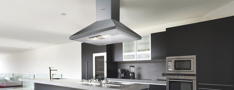 Aký digestor? Podskrinkový, vstavaný, komínový či výsuvný ...